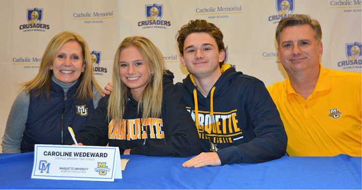 Wisconsin Track OnLine Feature 2020: Senior Plans For Caroline Wedeward ...